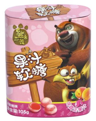 China Irregular Shape Candy Tin Container , Candy And Mints Packaging for sale