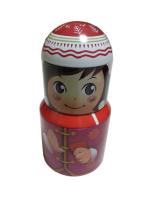China Christmas Metal Tin Container As A Gift / Fabulous Box , Consist Of Three Parts for sale