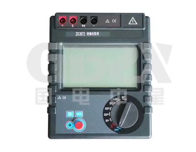 China ZX2672 5000V Insulation Resistance Tester with 400GΩ Range and AC/DC Voltage Measurement for sale