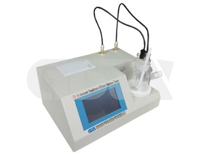 China Automatic Transformer Oil Trace Moisture Tester 0.1ug Sensitivity 220V 50Hz for sale