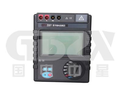 China ZX2671 2500V/5000V Digital Insulation Resistance Tester with 400GΩ Range and 2mA Output for sale