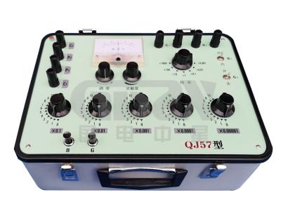 China GDZX QJ57E 0.05 Class DC Digital Kelvin Bridge 1111.1 Ohm Transformer Resistance Tester for sale