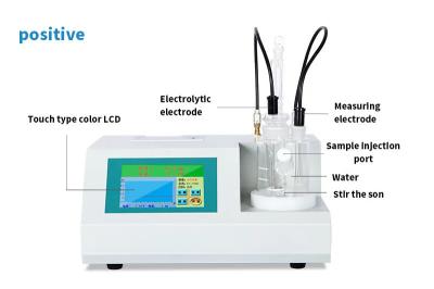 China Automatic Transformer Oil Trace Moisture Tester 64K Touch Screen 0.1ug Sensitivity for sale