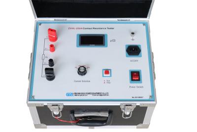 China ZXHL-200A DC Switchgear Contact Resistance Tester with 200A Output and 1μΩ Resolution for High-Voltage Maintenance for sale
