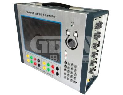 China Optical Digital Microcomputer Three Phase Protection Relay Test Set AC220V 50Hz/60Hz with 12-Channel Output for sale