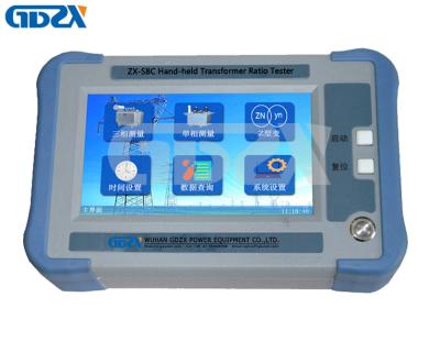 China ZX-SBC AC DC Hand-held High Accuracy Three Phase Transformer Ratio Tester for sale