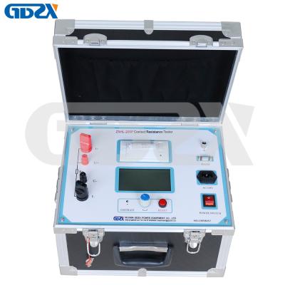 China ZXHL-200P Contact Resistance Tester 100A 200A DC with 0.01μΩ Resolution and CE Certification for sale