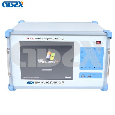 China ZXJF-2010S Partial Discharge Integrated Analyzer 4 Channel Desktop 0.1pC Sensitivity for sale