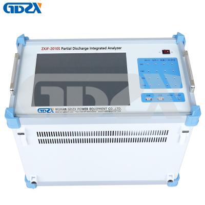 China ZXJF-2010S Partial Discharge Integrated Analyzer 4 Channel 0.1pC Sensitivity Insulation Tester for sale