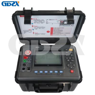 China ZX2677F 15KV 50TΩ Digital Insulation Resistance Meter with Absorption Ratio and Polarization Index Measurement for sale
