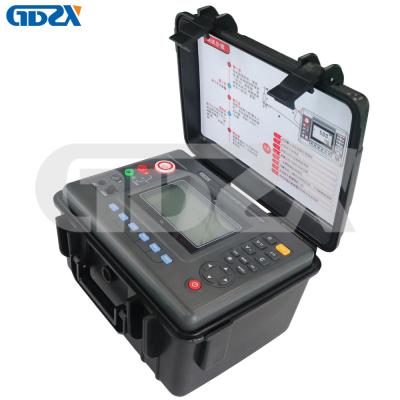China ZX2677F Digital Megohmmeter LCD Screen Gray Backlight Display 12KV Output Voltage for sale