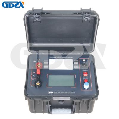 China ZXHL-100P DC 100A Contact Resistance Meter with Printer | 0.01μΩ Resolution, 380×300×260mm for sale