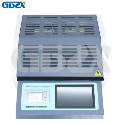 China ZXJYD-IIY Insulating Oil Dielectric Strength Tester 100kV 1.5kVA Automatic Digital for sale