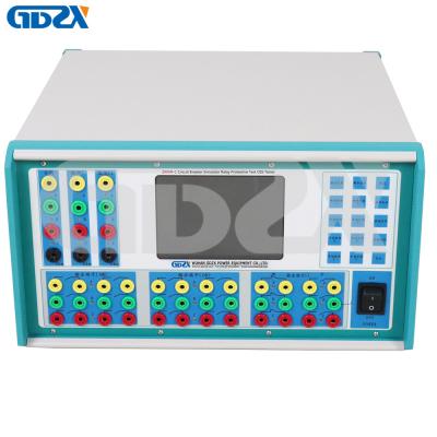 China ZXMN-C Touch Keyboard Circuit Breaker Analyzer with LCD Display and Voice Prompt - DC110V/220V Operation, 400×380×205mm for sale