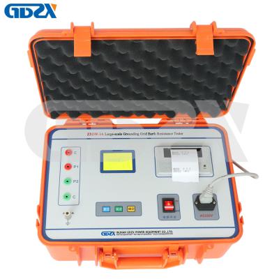 China ZXDW-3A Large-scale Grounding Grid Earth Resistance Tester 0.001Ω Resolution 3A Output for sale