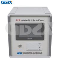 China ZXHQ Insulating Oil Air Content Tester with 0.2% Sensitivity and 7-Minute Test Time for High-Voltage Equipment for sale
