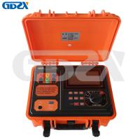 China ZXET3008 Double Clamp Ground Resistance Tester 0.001Ω Resolution 20mA Test Current for sale