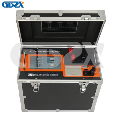 China ZXDT-20A CE Certified 20A Ground Continuity Down Lead Conduction Tester with Anti Interference for sale