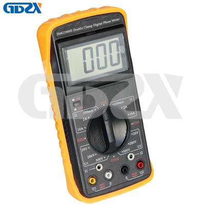 China SMG2000E Double Clamp Digital Phase Meter 0.1mA 0.1V High Resolution Handheld for sale