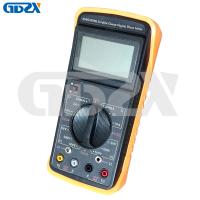 China SMG2000E Double Clamp Digital Phase Meter 0.1mA 0.1V High Resolution Handheld for sale