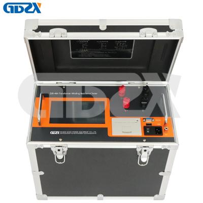 China ZXR-40A 40A DC Winding Resistance Measurement Kit Transformer Test Equipment Anti Interference for sale