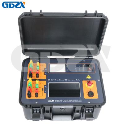China ZXR-20A+ Three Channel DC Resistance Tester 40A 0-25k Ohm for Power Transformers for sale