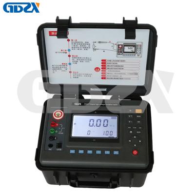 China ZX2677 5KV 2000GΩ Digital Insulation Resistance Tester with DC/AC Voltage Measurement and USB Data Storage for sale
