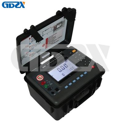 China ZX2677 High Resolution 5000V/2000GΩ Digital High-Voltage Insulation Tester for sale