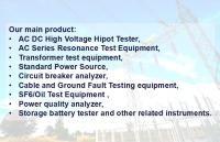 China ZX-6000 Optical Digital Three Phase Protection Relay Test Set with 24 SV/64 Goose Message Output and AC220V±10% Power for sale