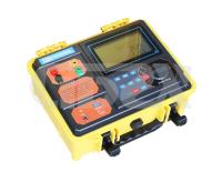 China FFT AFC Double Clamp Grounding Resistance Tester 0.000Ω to 300kΩ for Soil Resistivity Testing for sale