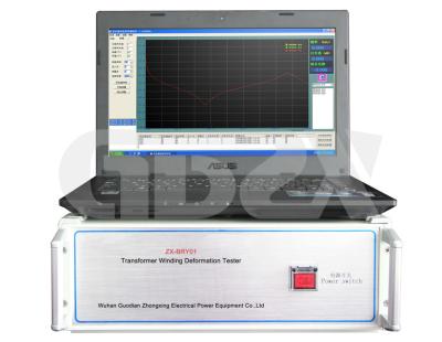 China Transformer Winding Deformation Tester Resolution 0.25kHz 0.5kHz 1kHz for sale