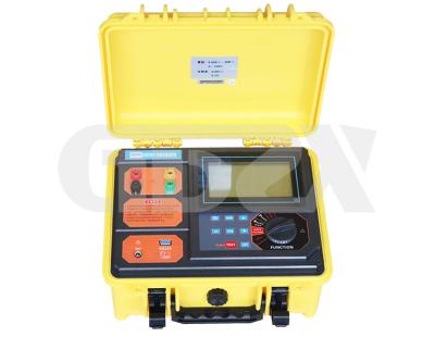 China Digital Double Clamp Grounding Resistance Tester 20mA 40V AC Field Measurement for sale