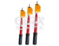 China HV Electric Current Tester Acoustooptic Electroscope 0.1-500KV with Audible Visual Warning and Extension Rod for sale