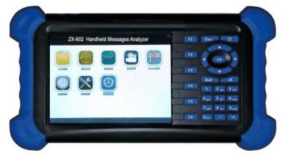 China Optical Digital Handheld Messages Analyzer 11000mAh Battery 6 Hours for Intelligent Substation for sale