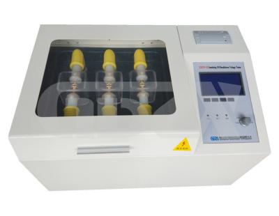 China 1.5kVA Insulating Oil Breakdown Voltage Tester 80kV Microcomputer Automatic for sale