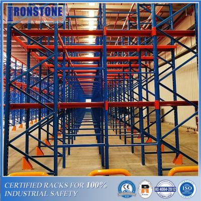China Drive-In Pallet Rack System - 1000-2000kg Capacity Per Pallet - High-Density Warehouse Storage for sale