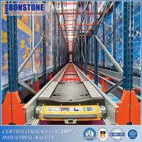 China Automatic Mobile Radio Shuttle Racking System - 1500kg Capacity, 48V DC Motor for High-Density Warehouse Storage for sale