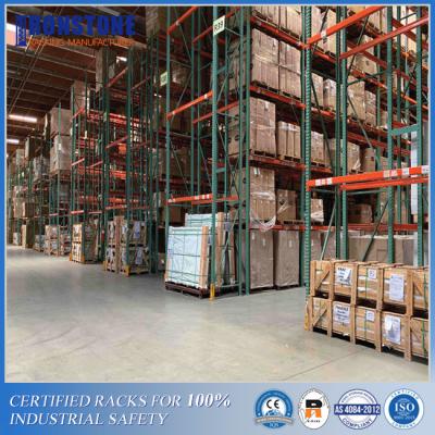 China Selective Pallet Racking System 2500-15000mm Height 500-3000kg Capacity Warehouse Storage for sale