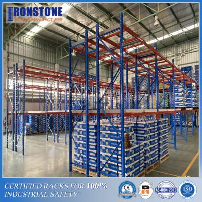 China Warehouse Pallet Racking Systems 2500-15000mm Height 500-3000kg Capacity Selective Storage for sale