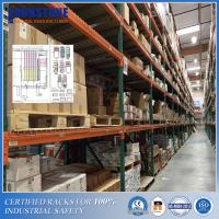 China Roll-formed Teardrop Design Pallet Rack With Strict RMI Specifications for sale