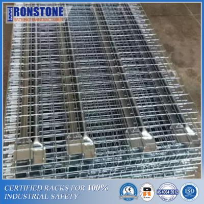 China Heavy Duty Wire Mesh Pallet Rack Decks - Water Penetrable Storage Shelves with 2000-3000 lb Capacity Options for sale