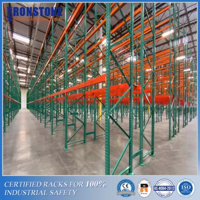 China Teardrop Pallet Racking System 1000-7000lbs Capacity Custom Height 96-432in for sale