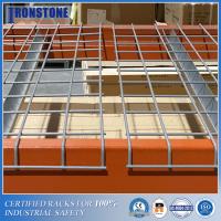 China Strengthened Galvanized Wire Mesh Decking for Pallet Racks - 300kg to 1000kg Capacity with 50×100mm Grids for sale