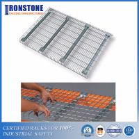 China Welded Waterfall Galvanized Metal Wire Mesh Deck 24-48 Inch Sizes for Pallet Rack Storage Systems for sale