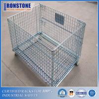 China Custom Adjustable Wire Mesh Steel Storage Shelves - 1000-2000kg Capacity, 4-Layer Stacking Design for sale