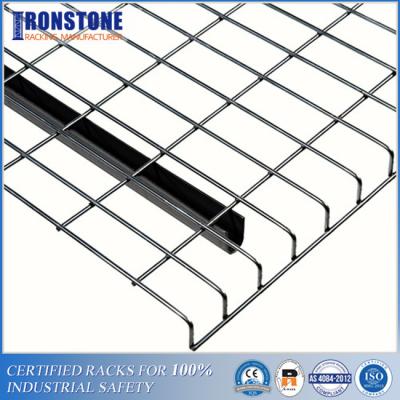 China Heavy-Duty Galvanized Wire Decks for Pallet Racking - 300kg to 1000kg Capacity, 50×100mm Mesh Grids for sale
