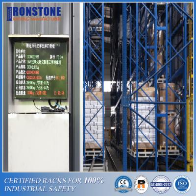 China Stereoscopic ASRS System with 1350mm-20000mm Height Range and 21000kg/Bay Capacity for Automated Warehouse Storage for sale