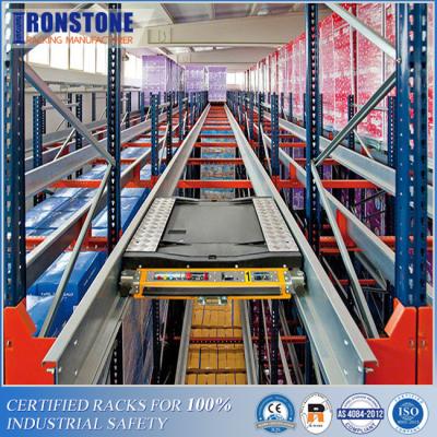 China Smart Warehouse Pallet Radio Shuttle Racking System - 1500kg Capacity, 48V Power, High-Density Storage for sale