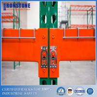 China Heavy Duty Roll Formed Teardrop Pallet Racking System 7000lbs Capacity for sale