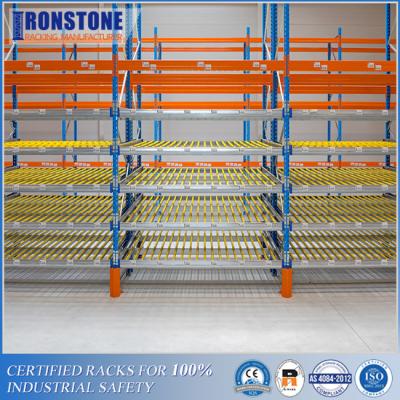China Customized Dynamic Gravity Carton Flow Storage Rack - 150-800kg Capacity, 1500-5000mm Height Range for sale